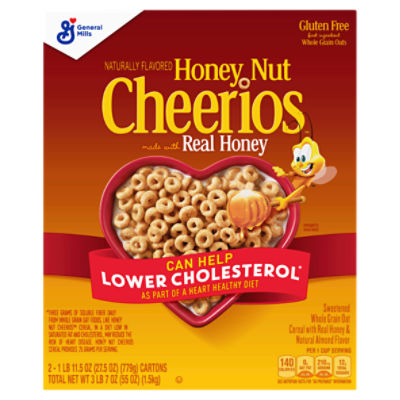 General Mills Cheerios Honey Nut Cereal 1 Lb 11 5 Oz 2 Count Shoprite
