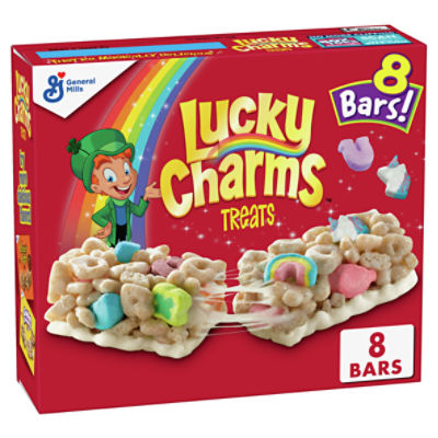 General Mills Lucky Charms Marshmallow Treats Bars, 6.8 oz, 8 count ...
