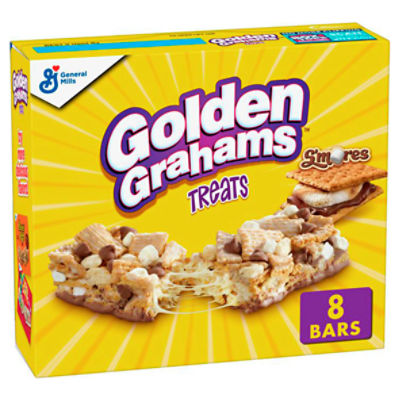 Golden Grahams Treats S'mores Chocolate Marshmallow Bars, 1.06 oz ...