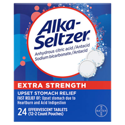 Alka-Seltzer Extra Strength, Effervescent Tablets