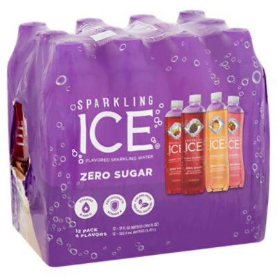 Sparkling Ice Zero Sugar Flavored Sparkling Water, 17 fl oz, 12 count