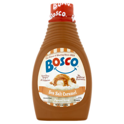 Bosco Sea Salt Caramel Flavored Syrup, 15 oz - ShopRite