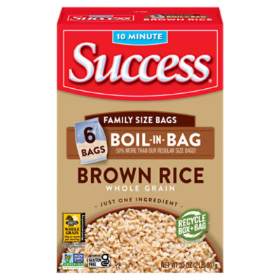 Success Boil-in-Bag Brown Rice 32 oz - The Fresh Grocer