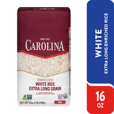 Carolina Enriched Extra Long Grain White Rice 16 oz - ShopRite