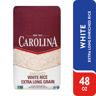 Carolina Enriched Extra Long Grain White Rice 48 oz - ShopRite