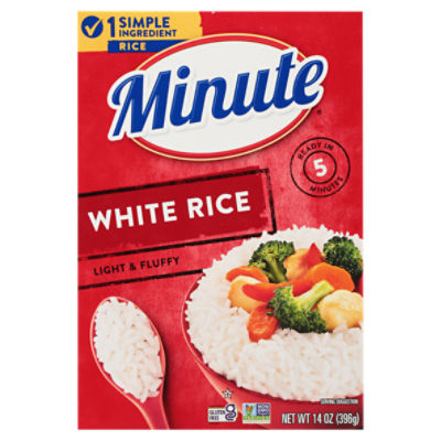 Minute Instant White Rice, Gluten-Free, 14 oz - Fairway
