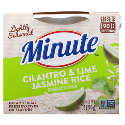 Minute Cilantro & Lime Jasmine Rice, 7 oz