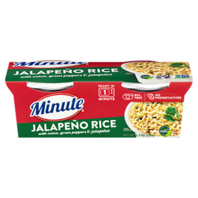 Minute Jalapeño Rice, 8.8 oz - Fairway