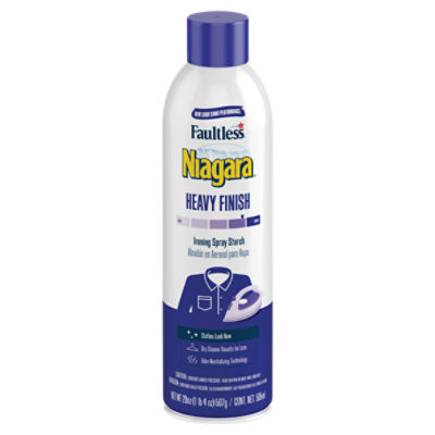 Faultless Niagara Heavy Finish Ironing Spray Starch, 20 oz - The Fresh ...