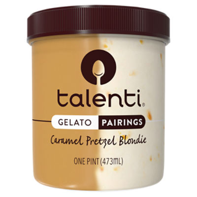 Talenti Gelato Pairings Caramel Pretzel Blondie 1 PT