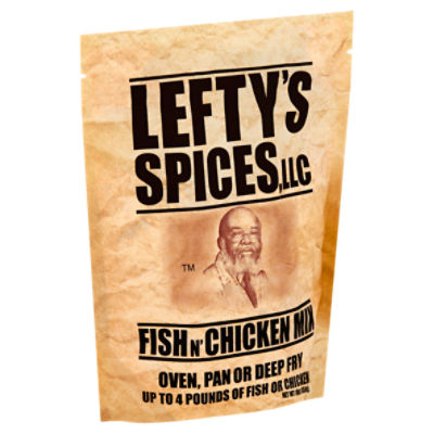Lefty's Spices, LLC Fish n' Chicken Mix, 16 oz