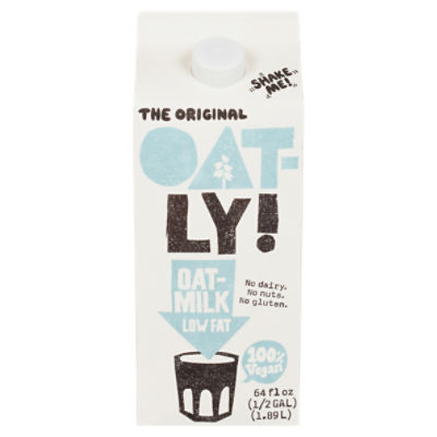 The Original Oatly Low-Fat Oat Milk, 64 fl oz