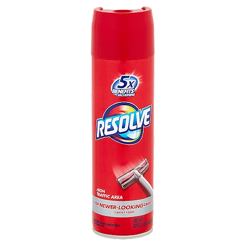 Resolve High Traffic Area, Carpet Foam Resolve High Traffic Area, Carpet Foam