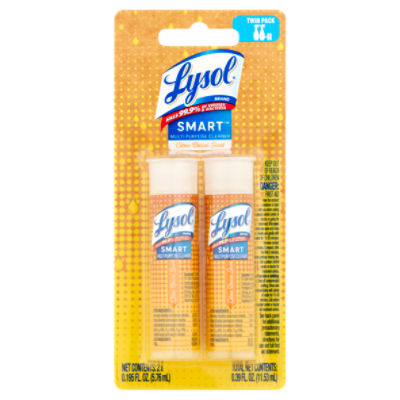 Lysol Smart Citrus Breeze Scent Multi Purpose Cleaner Twin Pack, 0.195 ...