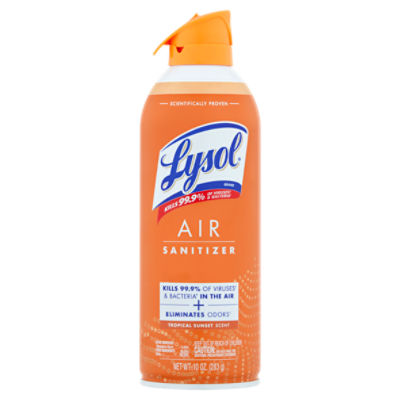 Lysol Tropical Sunset Scent Air Sanitizer, 10 oz - ShopRite