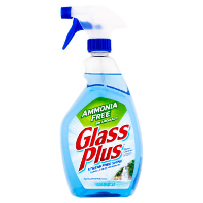Glass Plus Spring Waterfall Scent Glass Cleaner, 32 fl oz - The Fresh ...