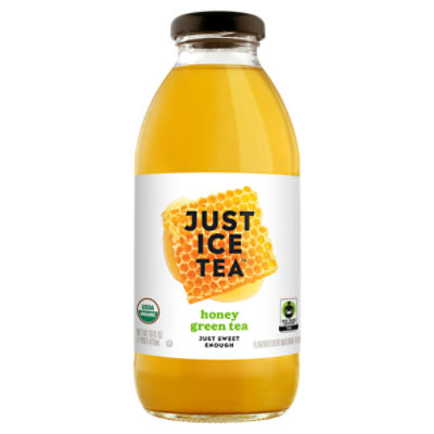 Just Ice Tea Honey Green Tea, 16 fl oz - The Fresh Grocer