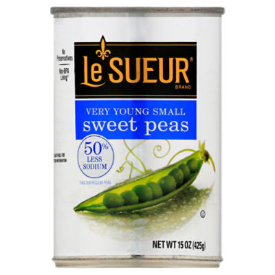 Le Sueur Very Young Small Sweet Peas, 15 oz - Fairway