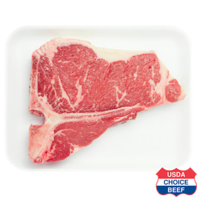 USDA Choice Beef Loin, T-bone Steak, 1 pound