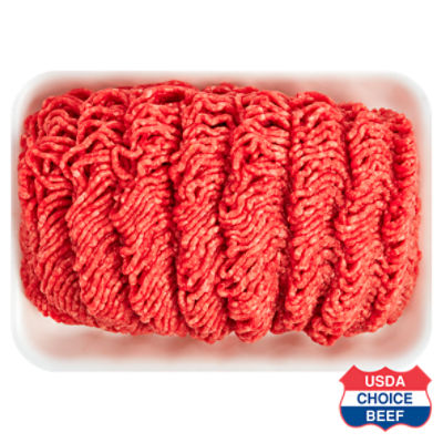 USDA Choice Beef, Ground Beef, 85% Lean, Family Pack - The Fresh Grocer