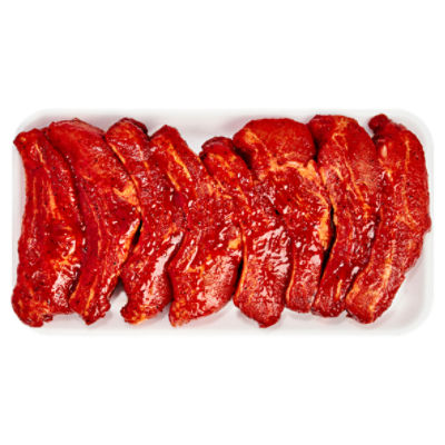 Seasoned, Bone In Pork Baby Back Rib Sliced - ShopRite