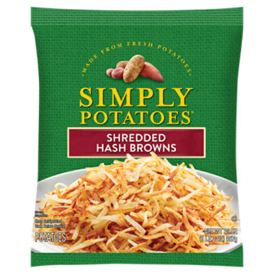 Simply Potatoes Shredded Hash Browns, 20 oz - Fairway