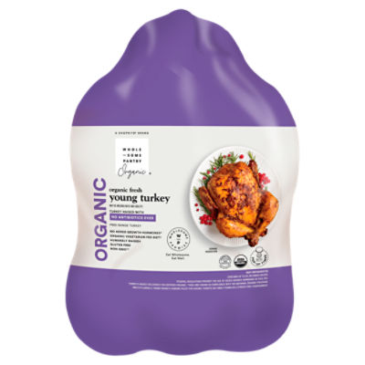 Wholesome Pantry Organic Fresh Young Turkey, 10-16 lbs - Fairway