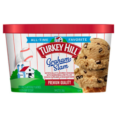 Turkey Hill Graham Slam Frozen Dairy Dessert, 1.44 qts - The Fresh Grocer