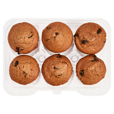 6 Pack Raisin Bran Muffins - ShopRite
