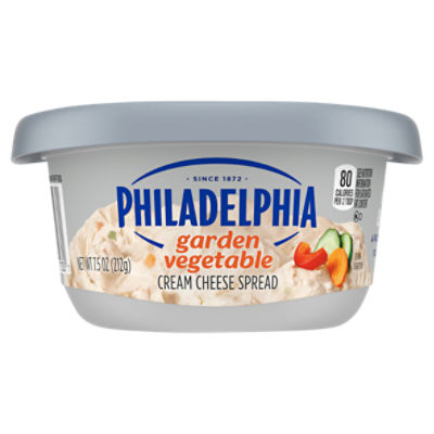 Philadelphia Garden Vegetable, Cream Cheese Spread