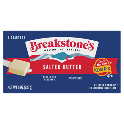 Breakstone's All Natural Salted Butter, 8 oz - Gourmet