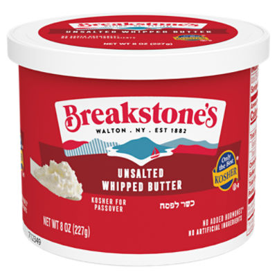 Breakstone's Unsalted Whipped Butter, 8 oz - The Fresh Grocer