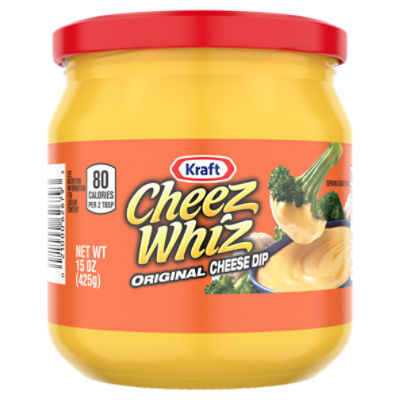 Kraft Cheez Whiz Dip Original Cheese Dip, 15 oz - ShopRite