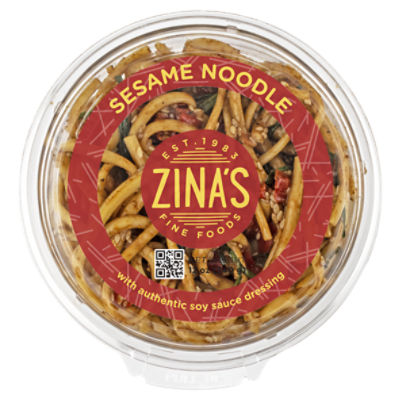 Zina's Sesame Noodle Salad, 12oz - The Fresh Grocer