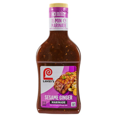 Lawry's Sesame & Ginger Marinade, 12 oz - ShopRite