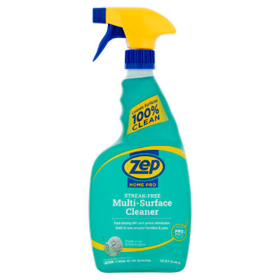 Zep Home Pro Fresh Rain & Eucalyptus Multi-Surface Cleaner, 32 fl oz ...