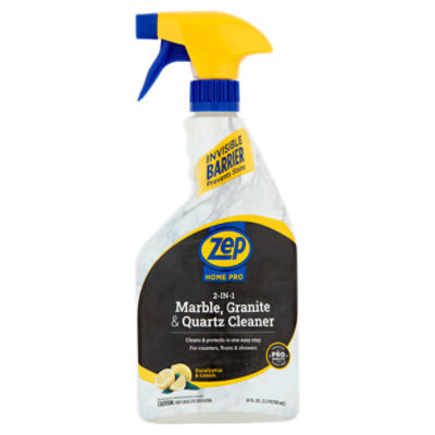 Zep Eucalyptus & Lemon 2-in-1 Marble, Granite & Quartz Cleaner, 24 fl oz