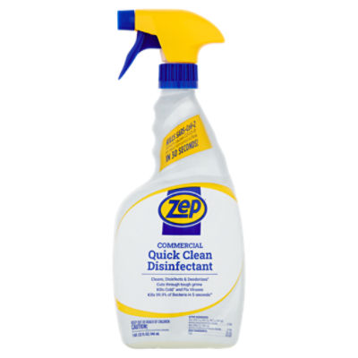 Zep Commercial Quick Clean Disinfectant, 32 fl oz