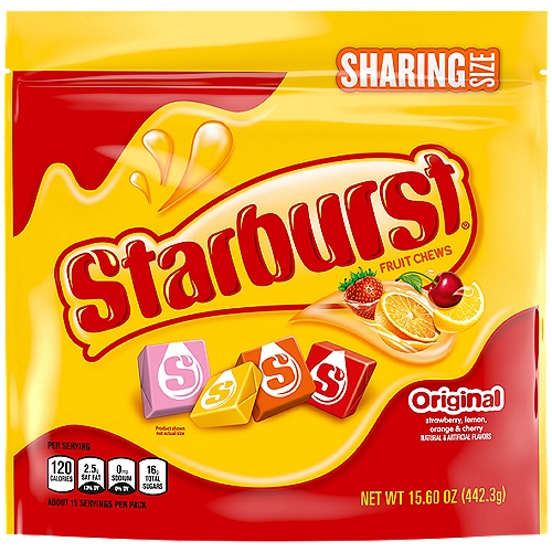 STARBURST Original Fruit Chews Chewy Candy - ShopRite STARBURST Original Fruit Chews Chewy Candy - ShopRite