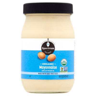 Spectrum Culinary Organic Mayonnaise, 16 fl oz - ShopRite