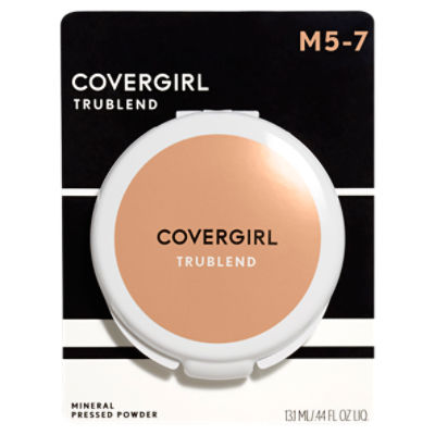 Covergirl Trublend M5-7 Translucent Medium Mineral Pressed Powder, .44 ...