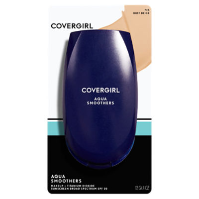Covergirl Aqua Smooth 725 Buff Beige Broad Spectrum Sunscreen ...