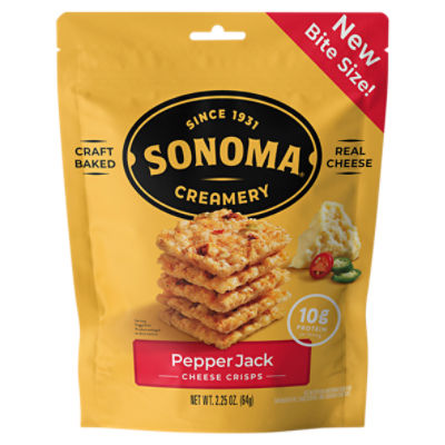Sonoma Creamery Pepper Jack Crisps, 2.25 oz