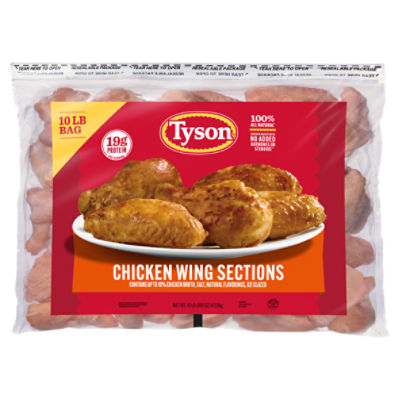 Tyson Chicken Wing Sections, 10 lb. (Frozen) - Price Rite
