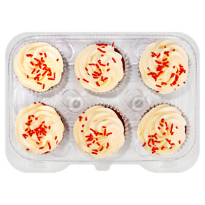 6 Pack Red Velvet Cupcakes - ShopRite