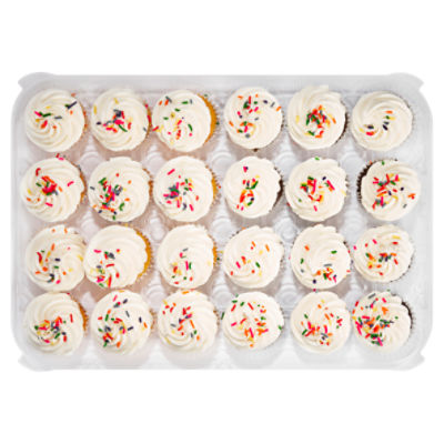 24 Pack Cupcakes With Rainbow Sprinkles - ShopRite