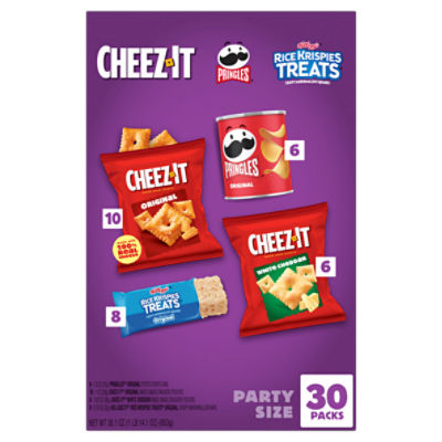 Kellogg's Variety Pack Snacks, 30.1 oz, 30 Count - ShopRite