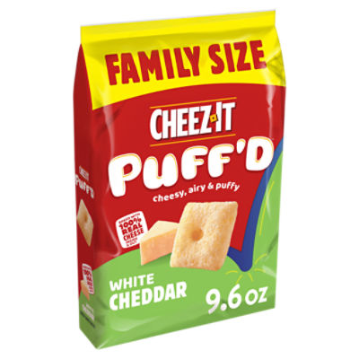 Cheez-It Puff'd White Cheddar Cheesy Baked Snacks, 9.6 oz - ShopRite