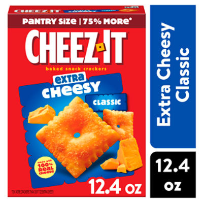 Cheez-It Extra Cheesy Cheese Crackers, 12.4 oz - ShopRite