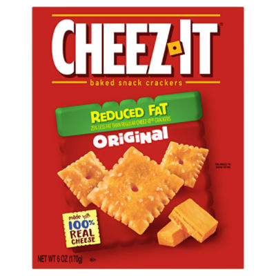 Cheez-It Reduce Fat Original Cheese Crackers, 6 oz